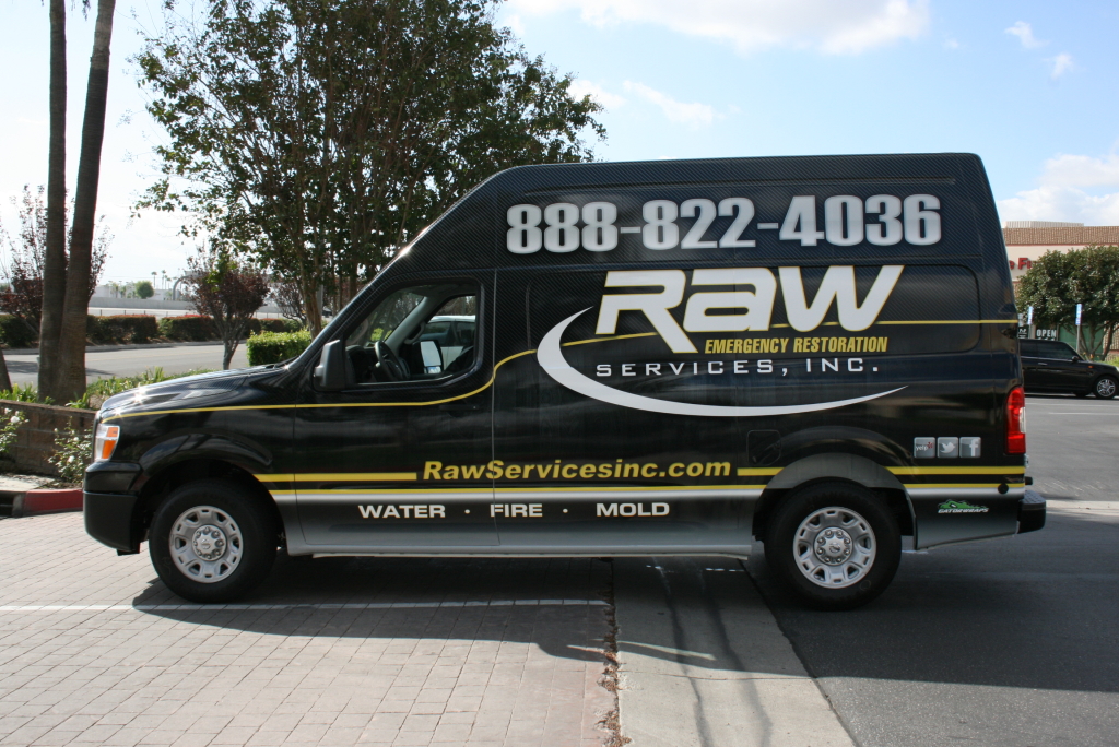 Raw Services Inc - Fleet Wraps - 800WrapMyCar